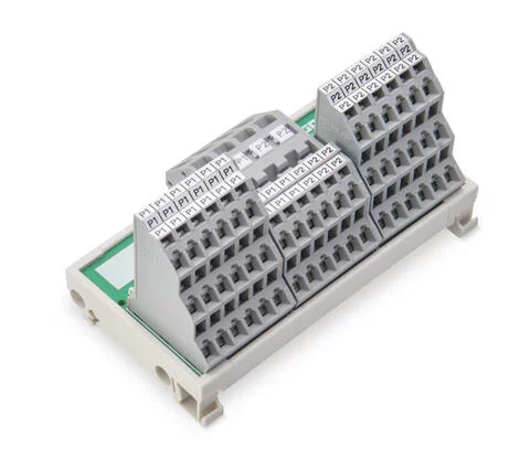 830-800/000-308 - Potential distribution module; 2 potentials; with 2 ...
